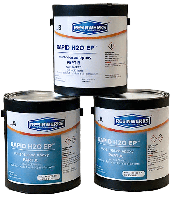 Rapid H20™ EP from Resinwerks Floor Coating Systems