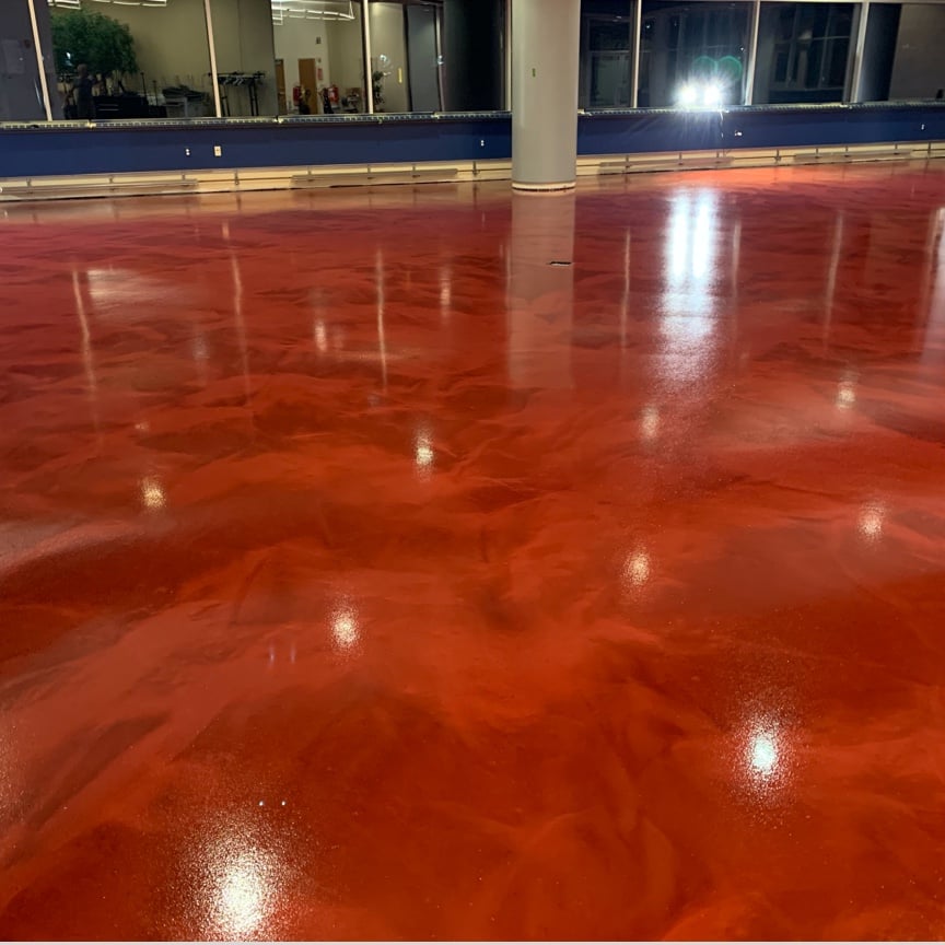Metallic Epoxy Floor Systems for Commercial Spaces | Resinwerks